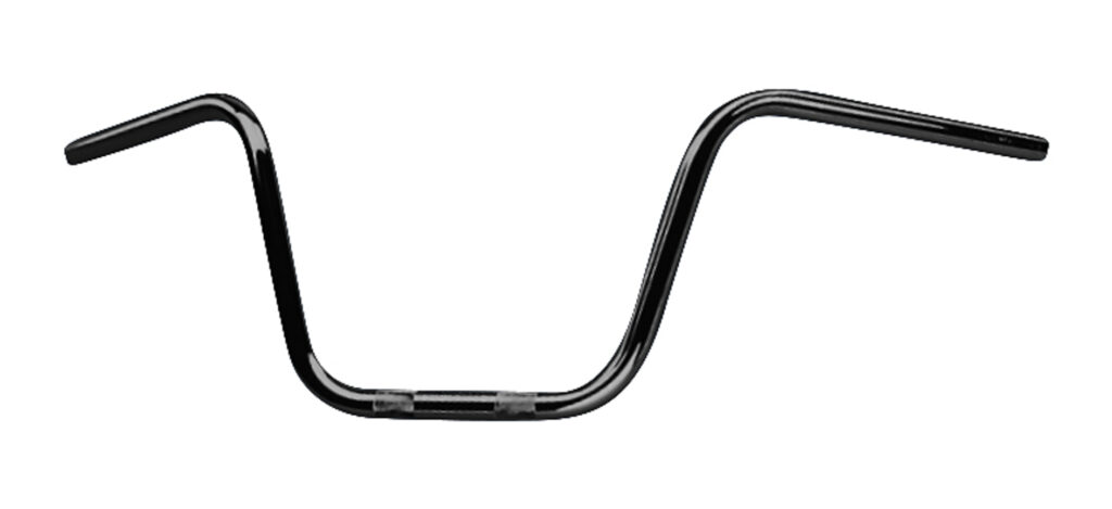 Handlebar for Chopper and Cruiser 830 mm wide, black - Fehling