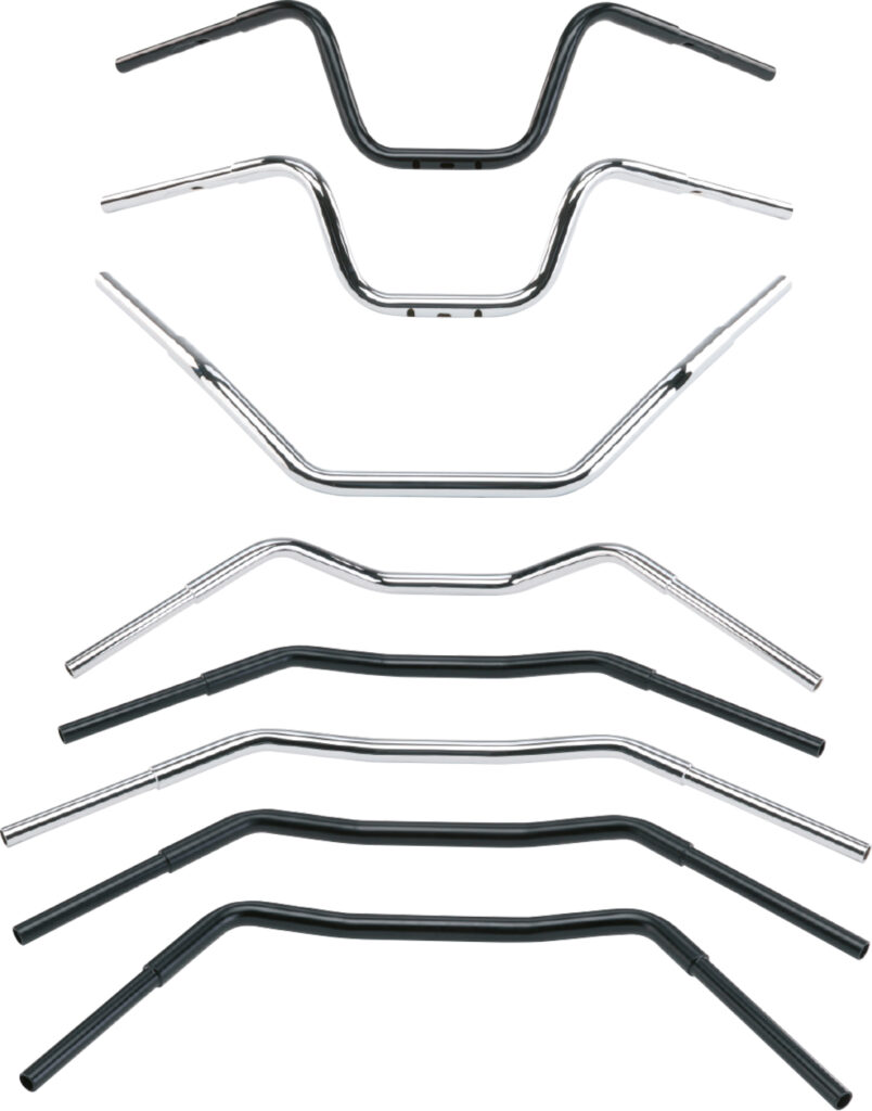 Fatbars aus Rohr Ø 31,75 mm (1 1/4″) (Griffenden aus Rohr Ø 25,4 mm (1 ...